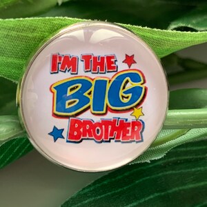 Big Sister Badge, Big Brother Badge, Big Sister Gifts, Novelty Badges ...