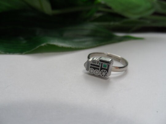 Childs Adjustable Train Ring Kids Rings Boys Rings Boys - Etsy