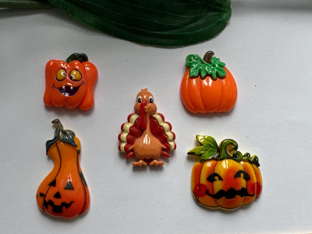Set of Thanksgiving Magnets, Fall Magnets, Fridge Magnets, Locker ...