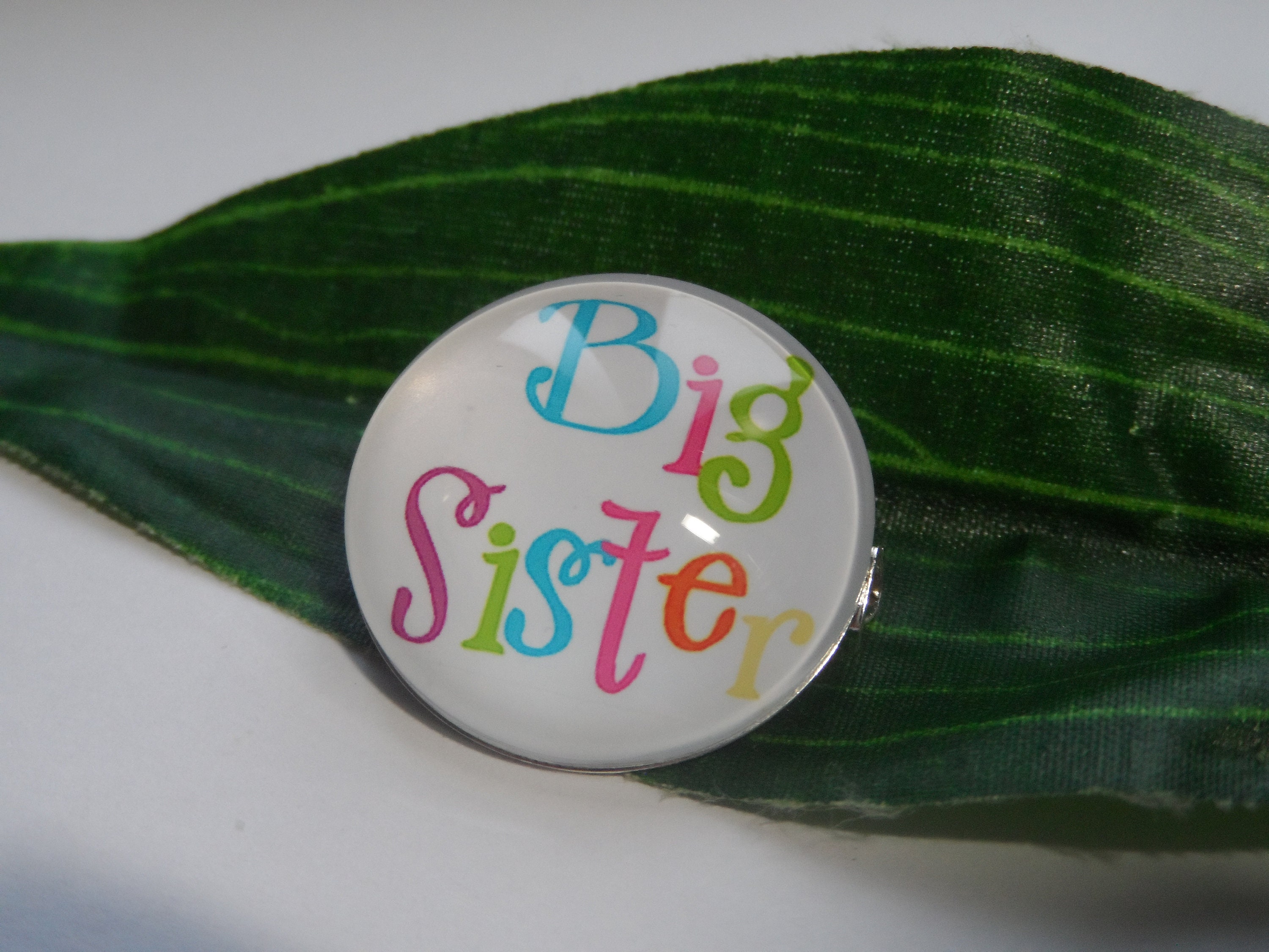 Big Sister Badge, Big Brother Badge, Big Sister Gifts, Novelty Badges ...