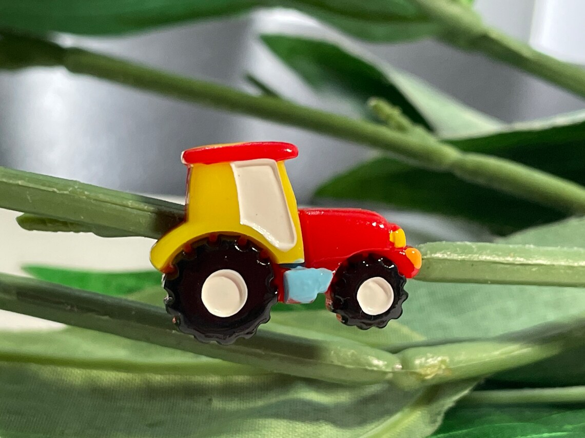 Set of 5 Tractor Magnets, Tractor Magnets, Fridge Magnets, Locker ...