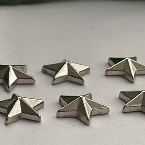 Set of 6 Mini Gold Star Magnets, Star Magnets, Fridge Magnets, Locker ...