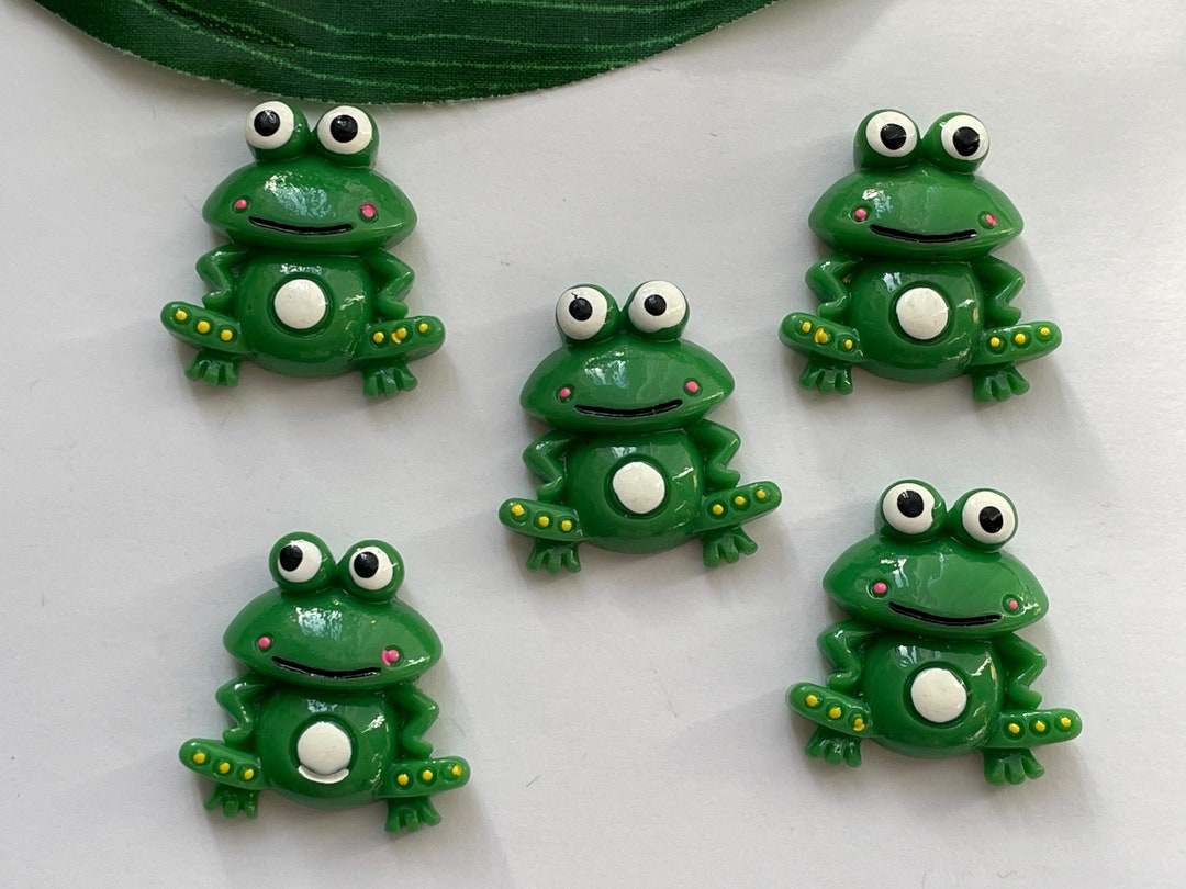 Set of 5 Frog Magnets, Frog Magnets, Fridge Magnets, Locker Magnets ...