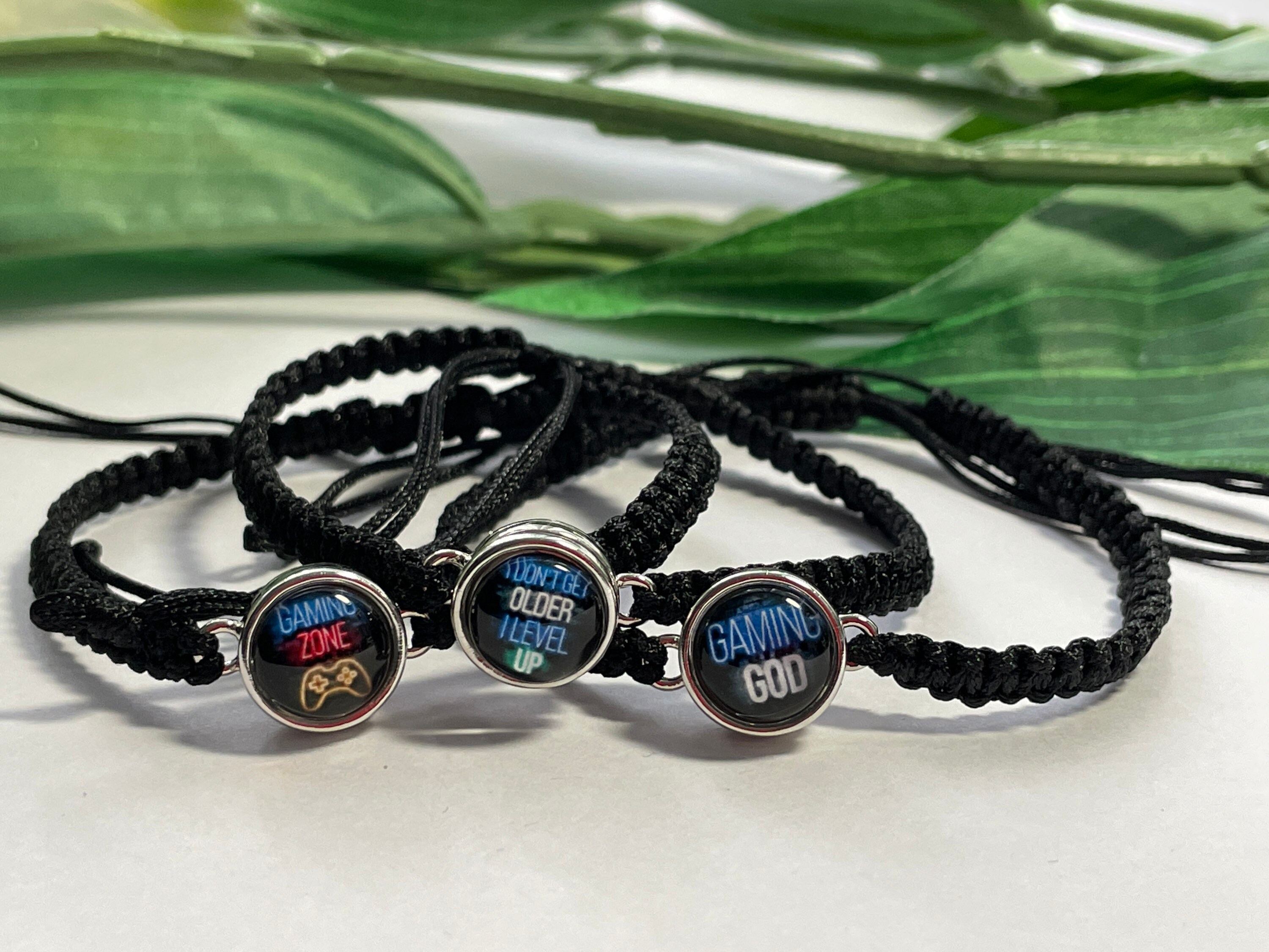 Child's Adjustable Gamers Bracelet , Kids Bracelets , Girls Bracelet ...