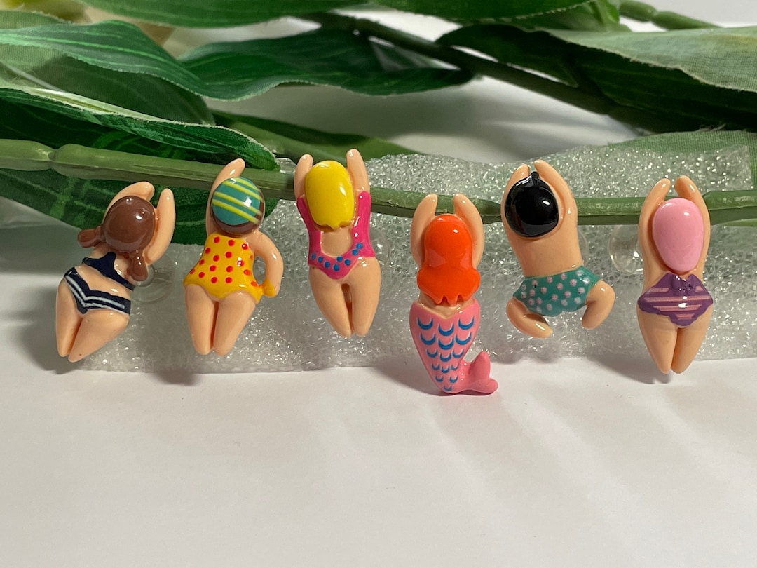 Swimmer Push Pins, Novelty Push Pins, Decorative Push Pins, Novelty ...