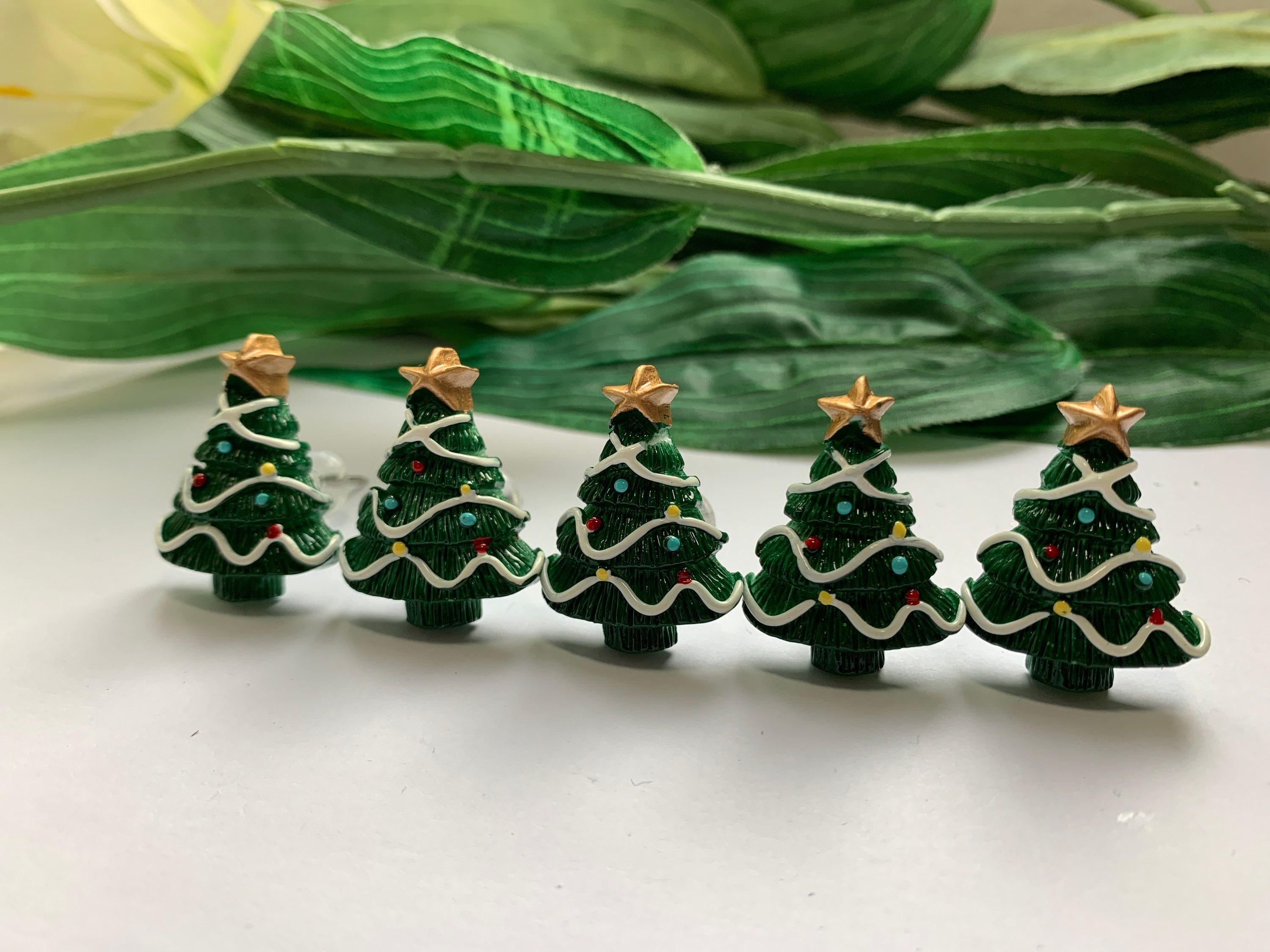 Christmas Tree Push Pins Novelty Push pins Decorative Push | Etsy