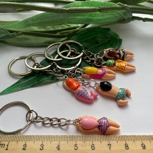 Mini Swimmer Keychain, Novelty Keychain, Swimmer Keyrings, Christmas ...