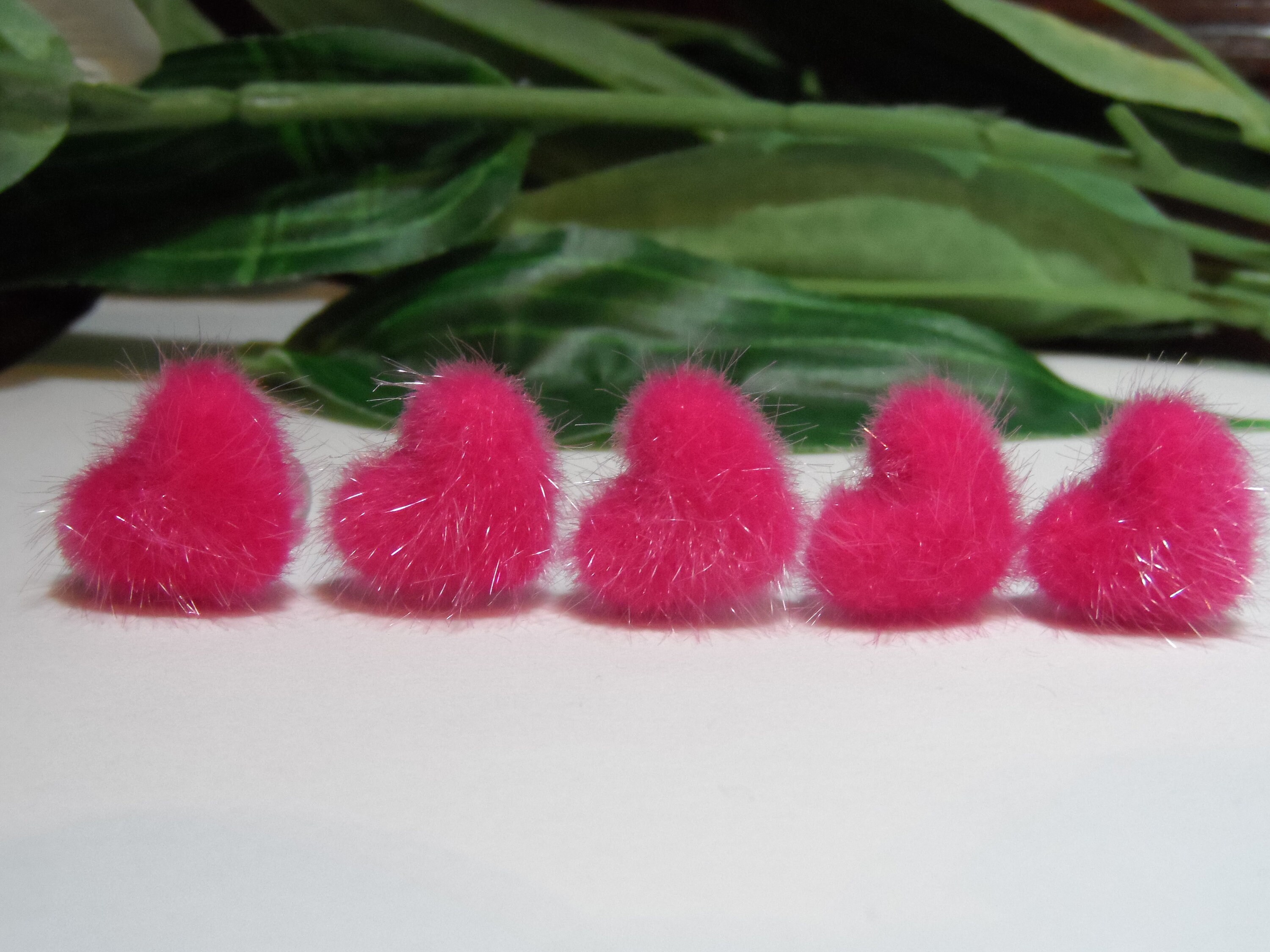 Plush Heart Push Pins Novelty Push Pins Decorative Push - Etsy UK