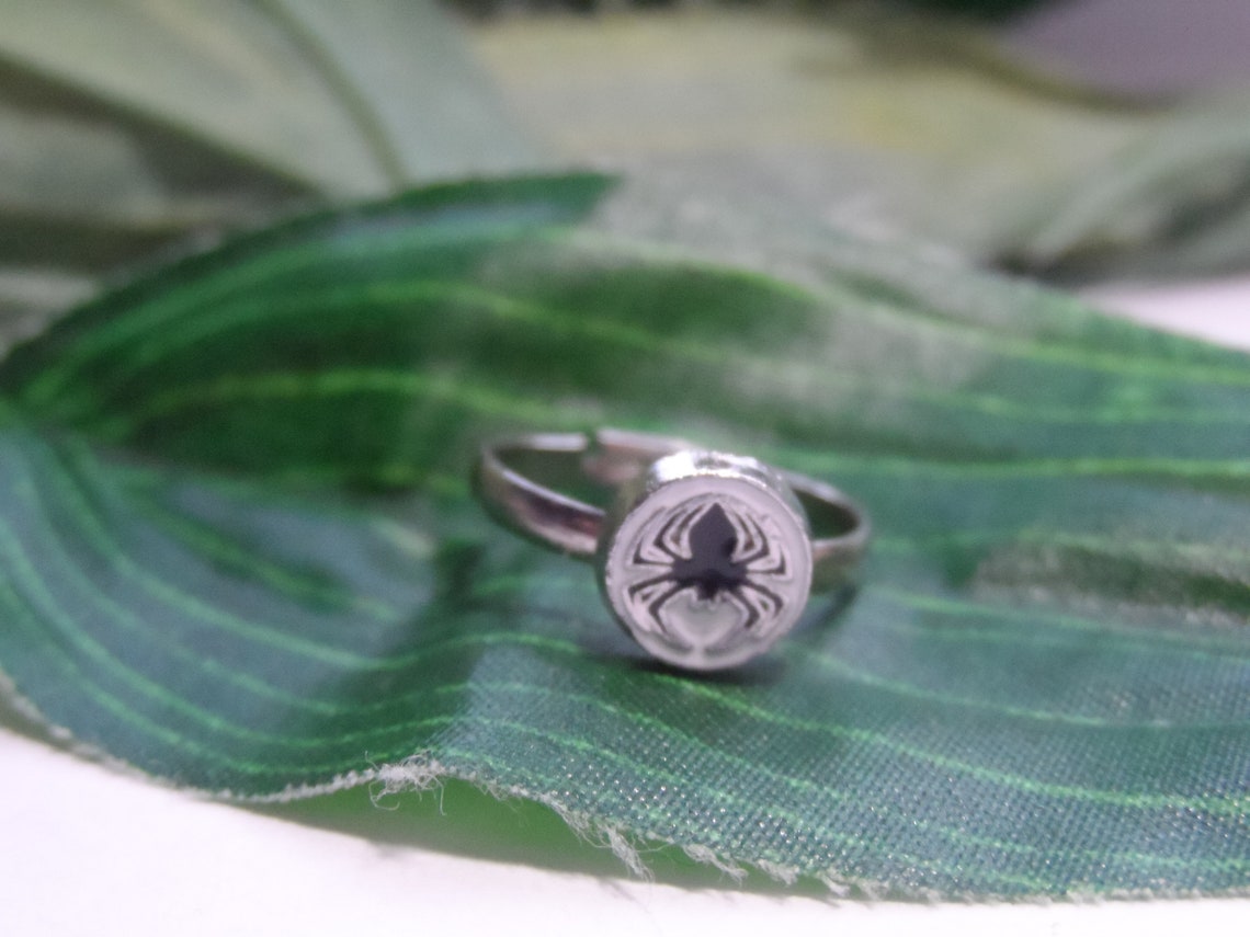 Child's Adjustable Spider Ring Kids Rings Girls Rings | Etsy