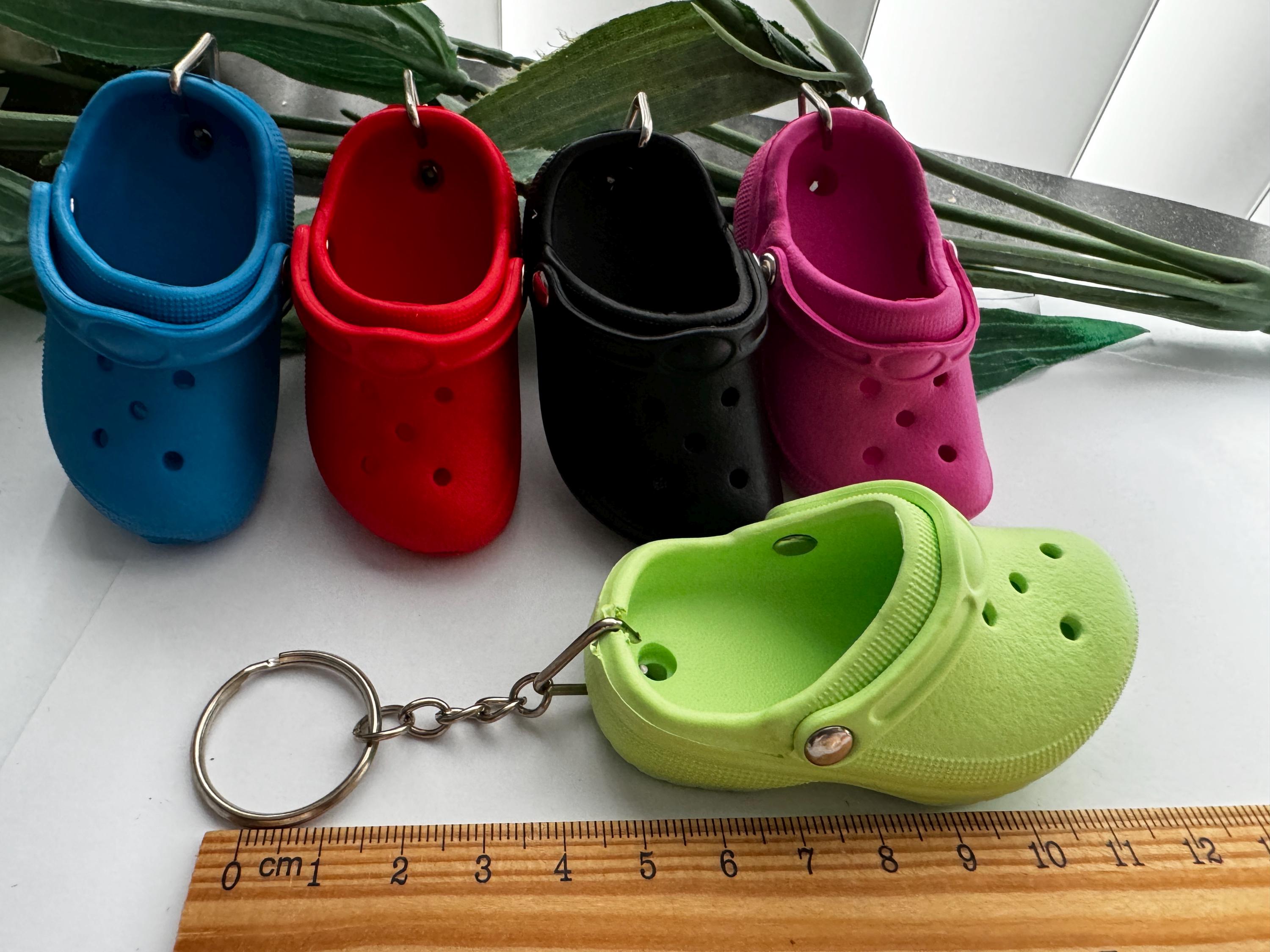 Shoe Keychain, Novelty Keychain, Croc Shoe Keyrings,summer Keychains ...