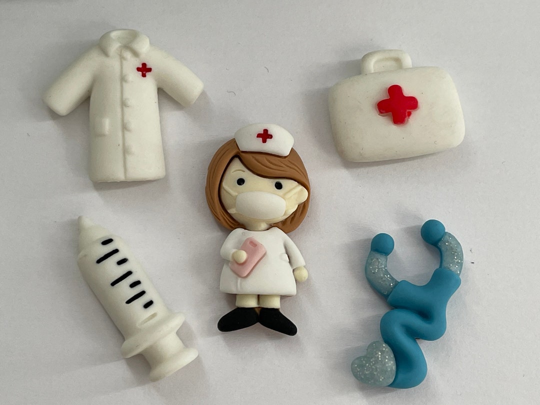 Set of 5 Nurse Magnets, Nurse Magnets, Fridge Magnets, Locker Magnets ...