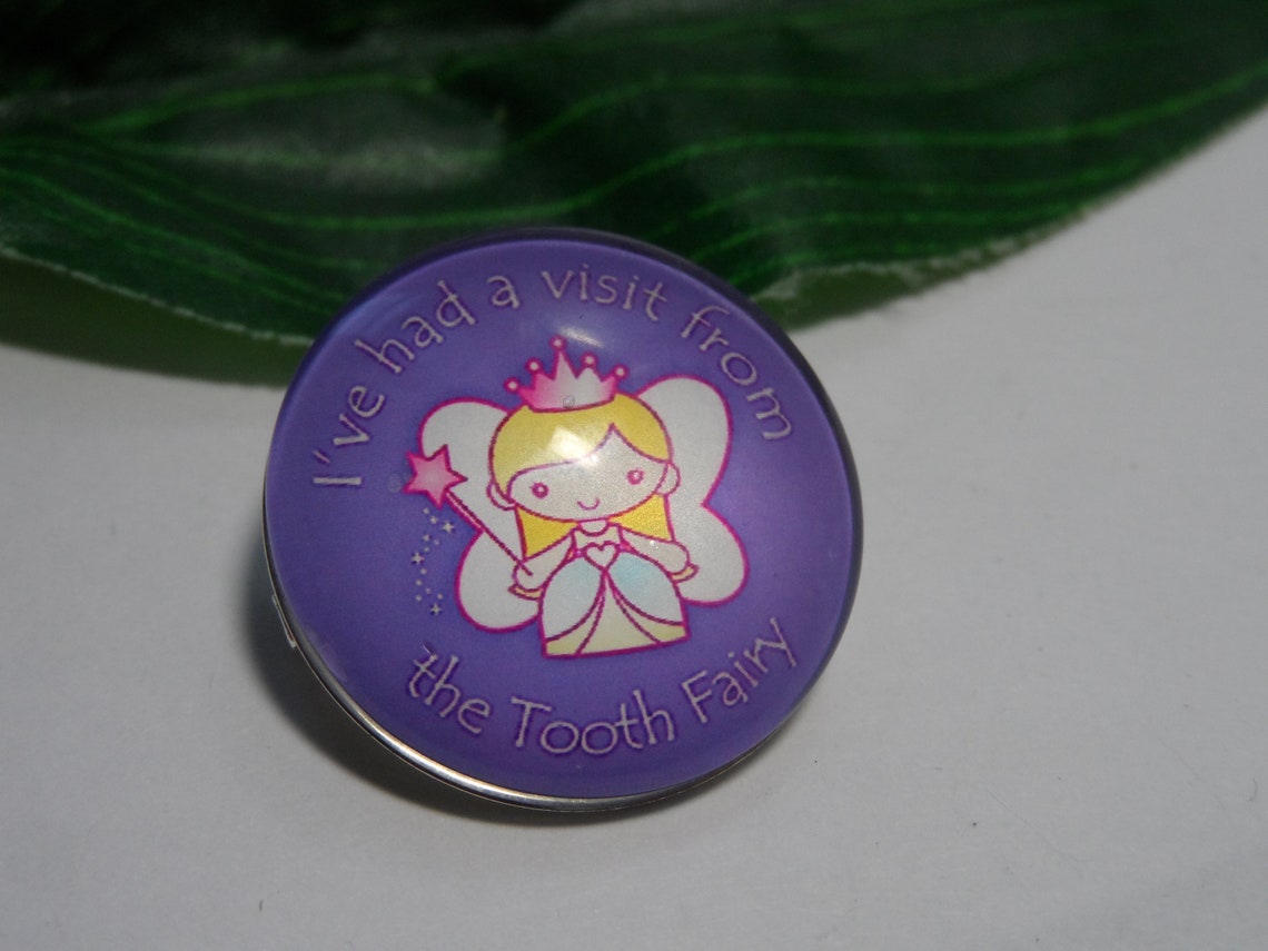 Tooth Fairy Girls Badge Tooth Fairy Gifts Novelty Badges | Etsy