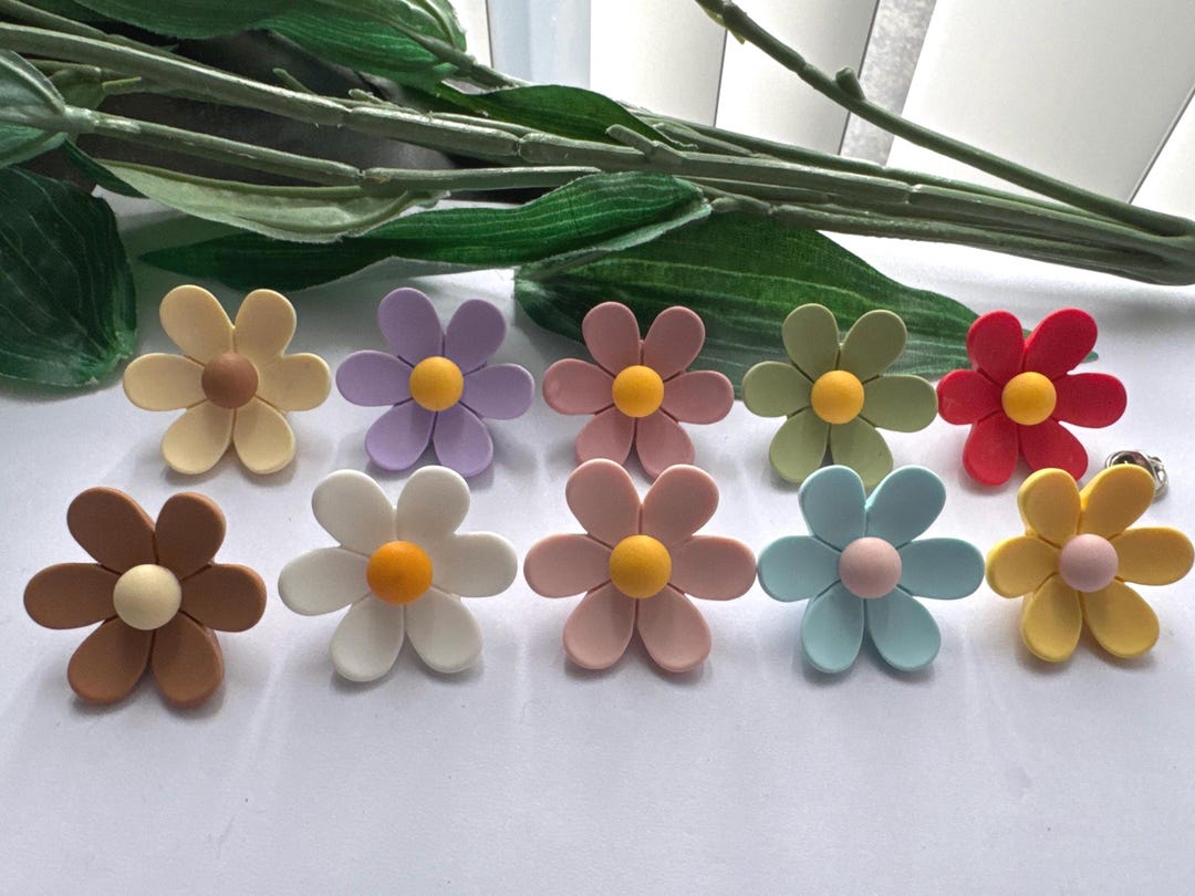 Daisy Lapel Pin, Daisy Pin, Flower Lapel Pin, Large Flower Hat Pin ...