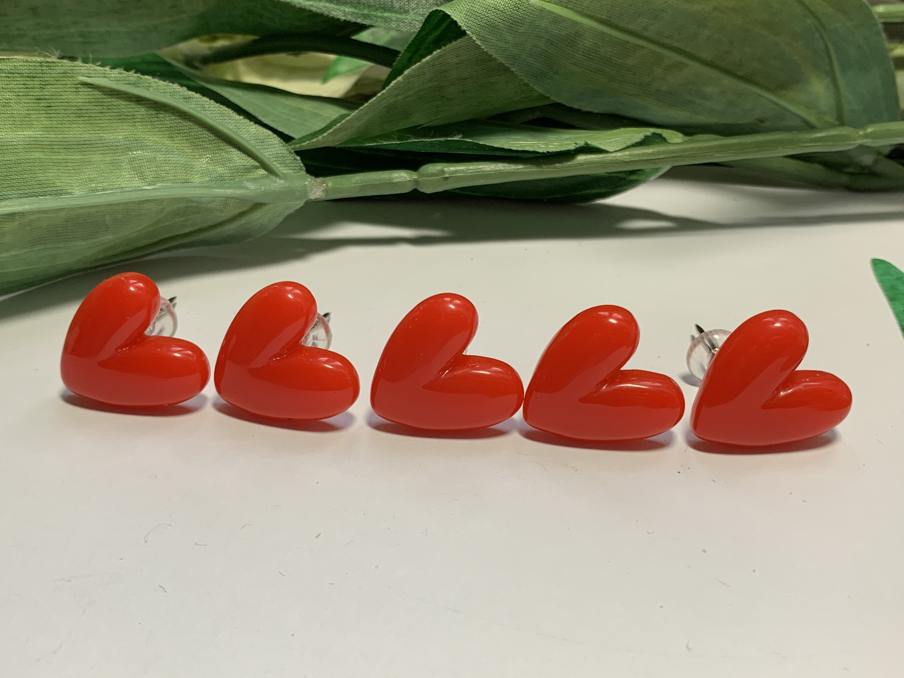 Red Heart Push Pins, Novelty Push Pins, Decorative Push Pins, Novelty ...