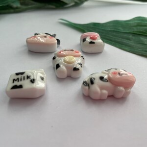 Set of 5 Cow Magnets, Cow Magnets, Fridge Magnets, Locker Magnets ...