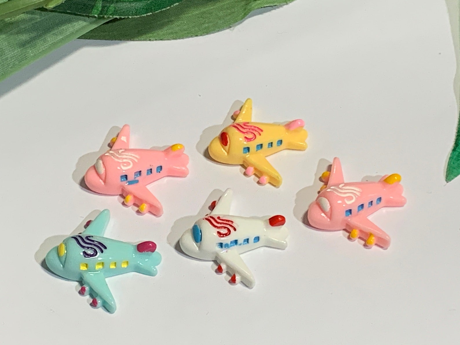 Set of 5 Aeroplane Magnets, Airplane Magnets, Fridge Magnets, Locker ...