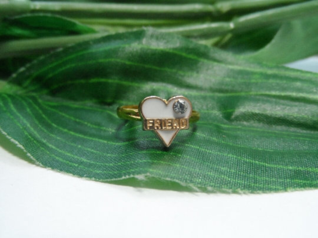 Child's Friend Adjustable Ring, Girls Birthday Gift, Girls Rings, Kids ...