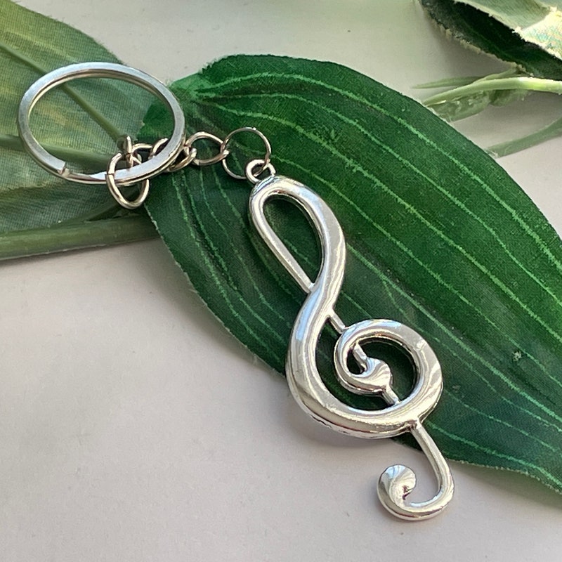 Music Keychain - Etsy