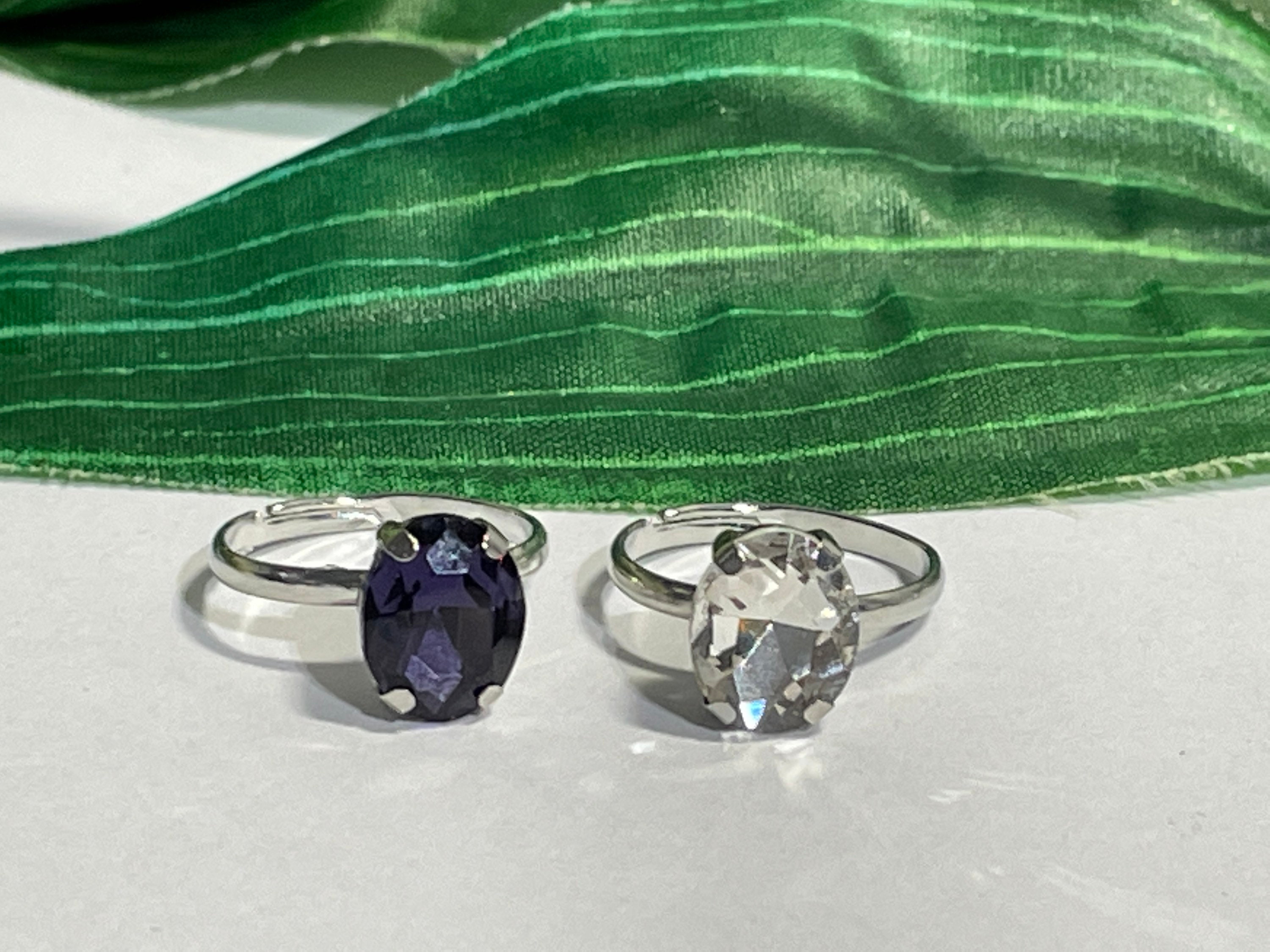 Child's Adjustable Oval Ring, Kids Rings, Girls Rings, Girls Birthday ...