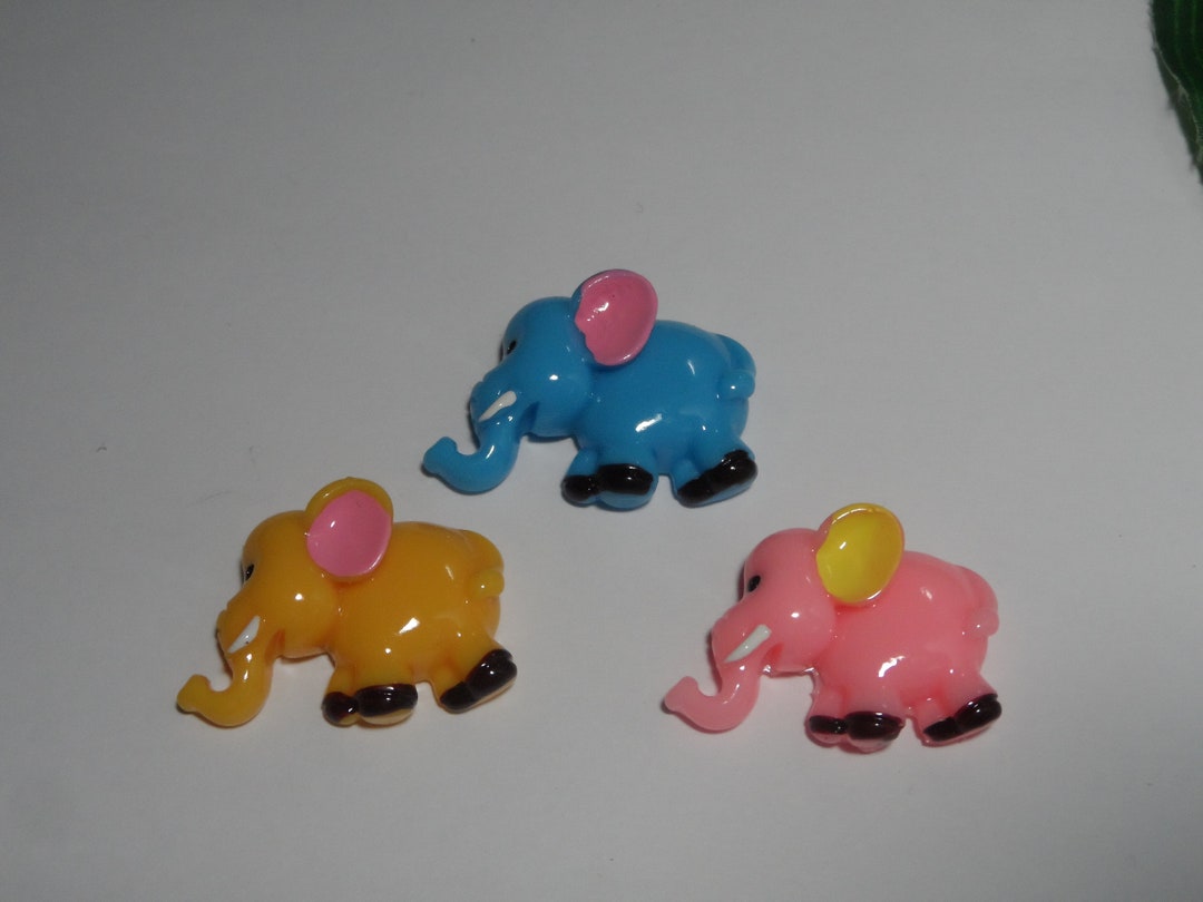 Set of 3 Elephant Magnets, Santa Magnets, Fridge Magnets, Locker ...