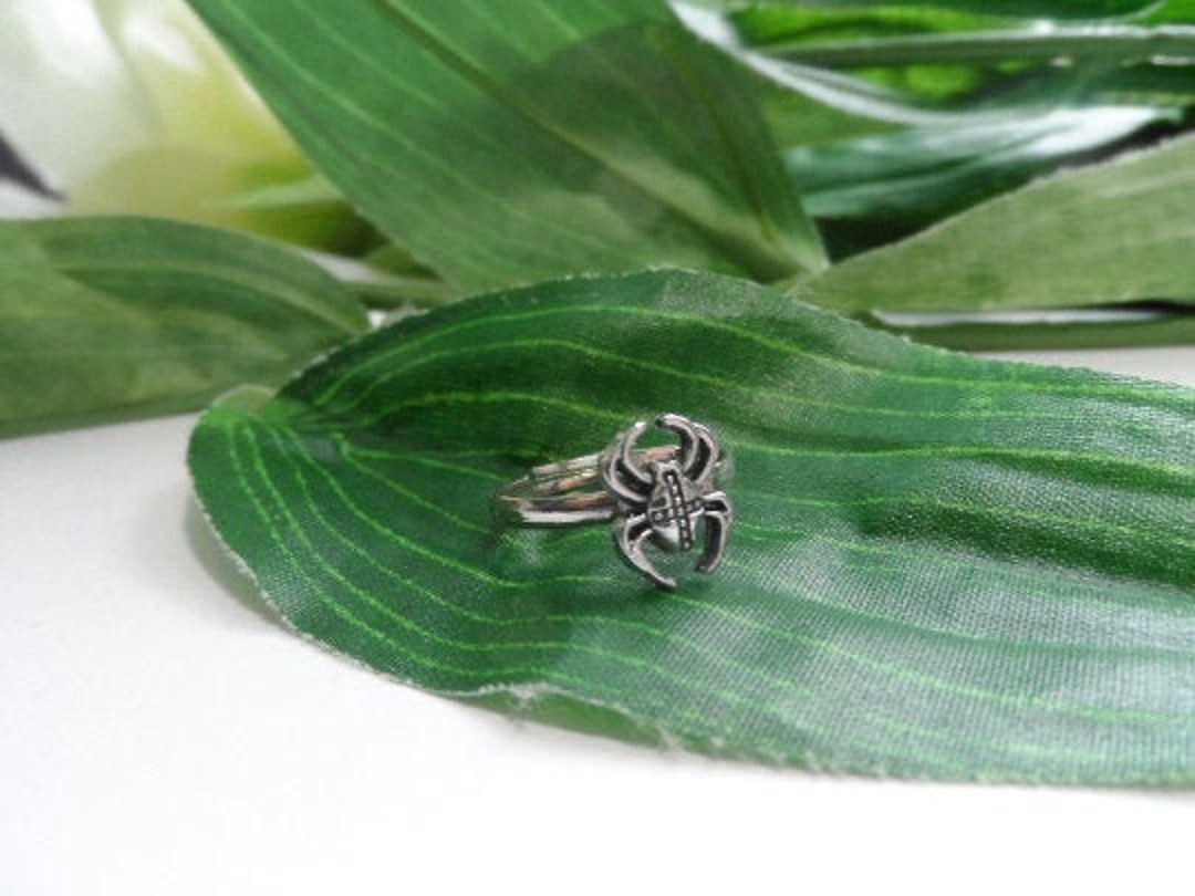 Child's Adjustable Spider Ring, Kids Rings, Girls Rings, Boys Ring ...