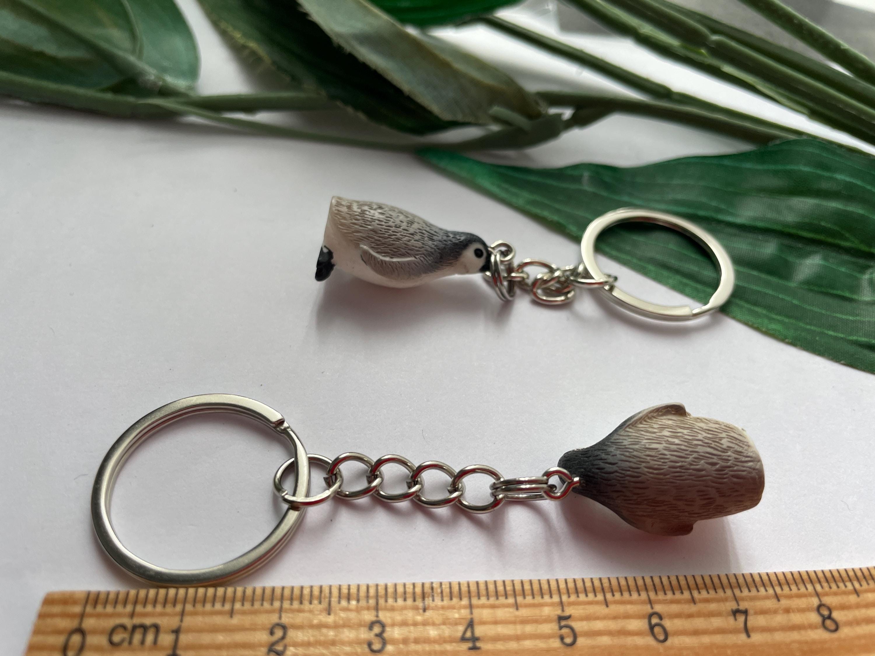 Penguin Keychain, Novelty Keychain, Penguin Keyrings, Christmas ...