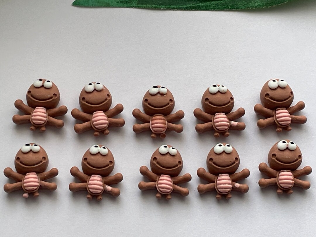 Set of 10 Miniature Spider Magnets, Skeleton Magnets, Fridge Magnets ...
