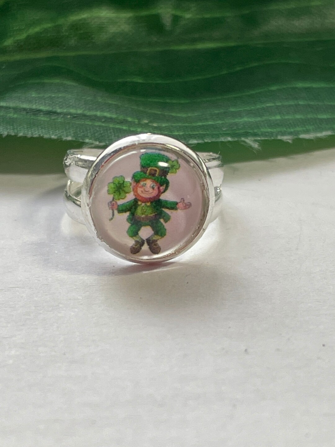 Child's Adjustable Leprechaun Ring, Kids Rings, Girls Rings,kiddies ...