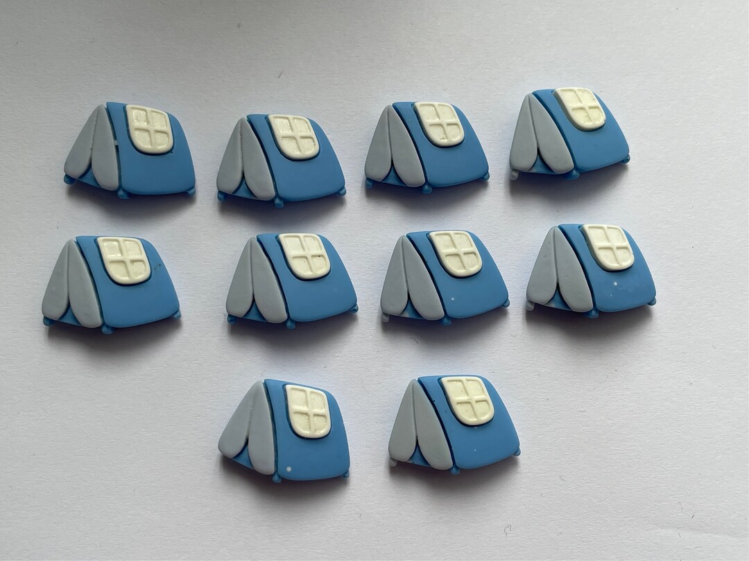 Bumper Set of 10 Tent Magnets, Camping Magnets, Fridge Magnets, Locker ...
