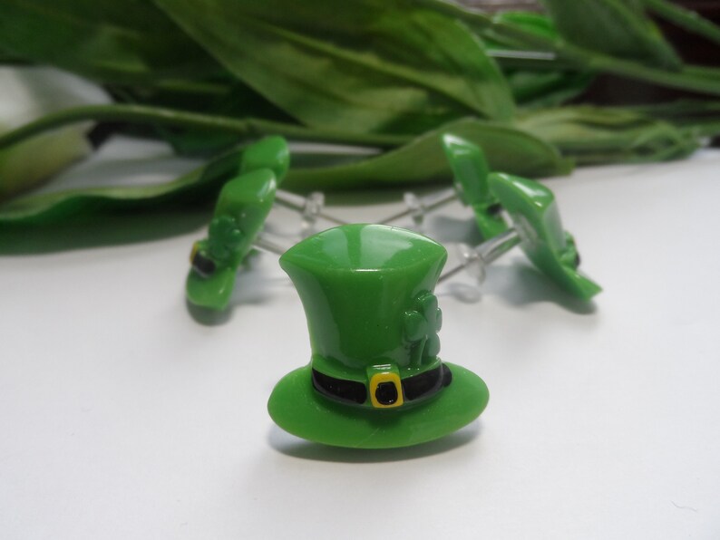Irish Leprechaun Hat Push Pins, Novelty Push Pins, Decorative Push Pins ...