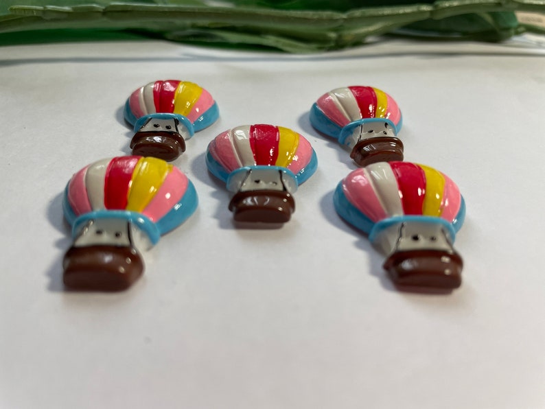 Set of 5 Hot Air Balloon Magnets Balloon Magnets Fridge - Etsy