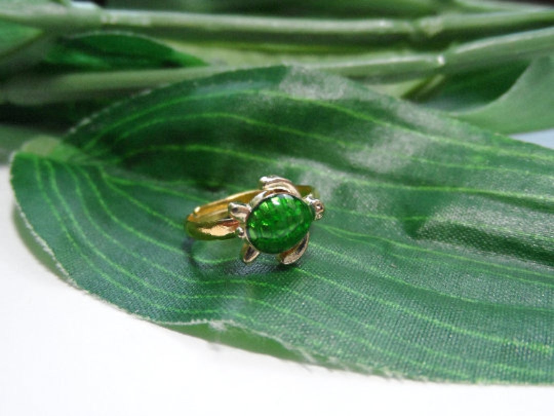 Girls Adjustable Turtle Ring, Girls Rings, Kids Rings, Adjustable Rings ...