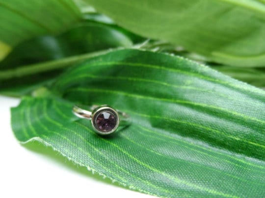 Child's Adjustable Birthstone Ring Kids Rings Girls - Etsy UK