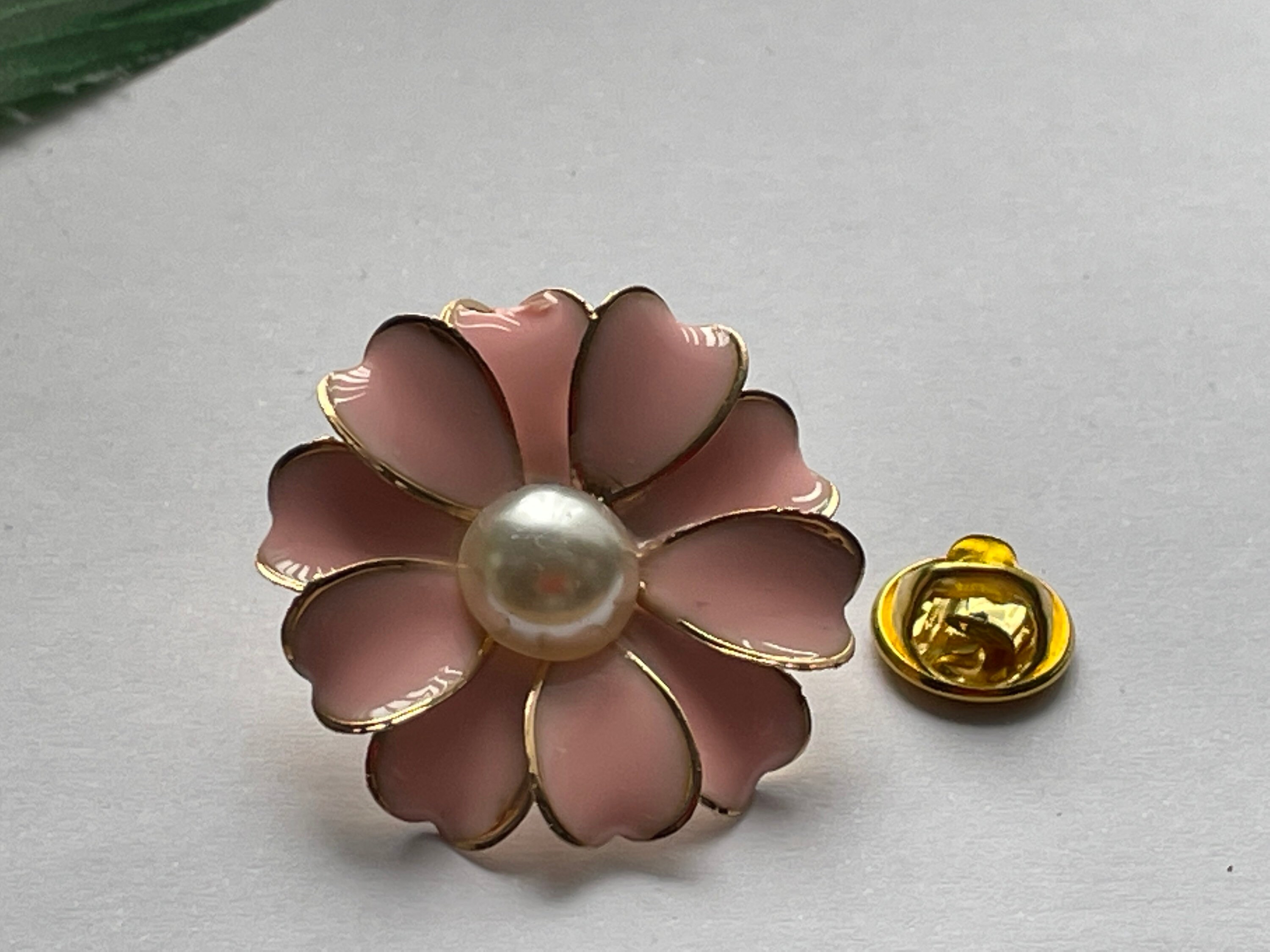 Flower Lapel Pin, Flower Brooch, Flower Lapel Pin, Flower Hat Pin ...