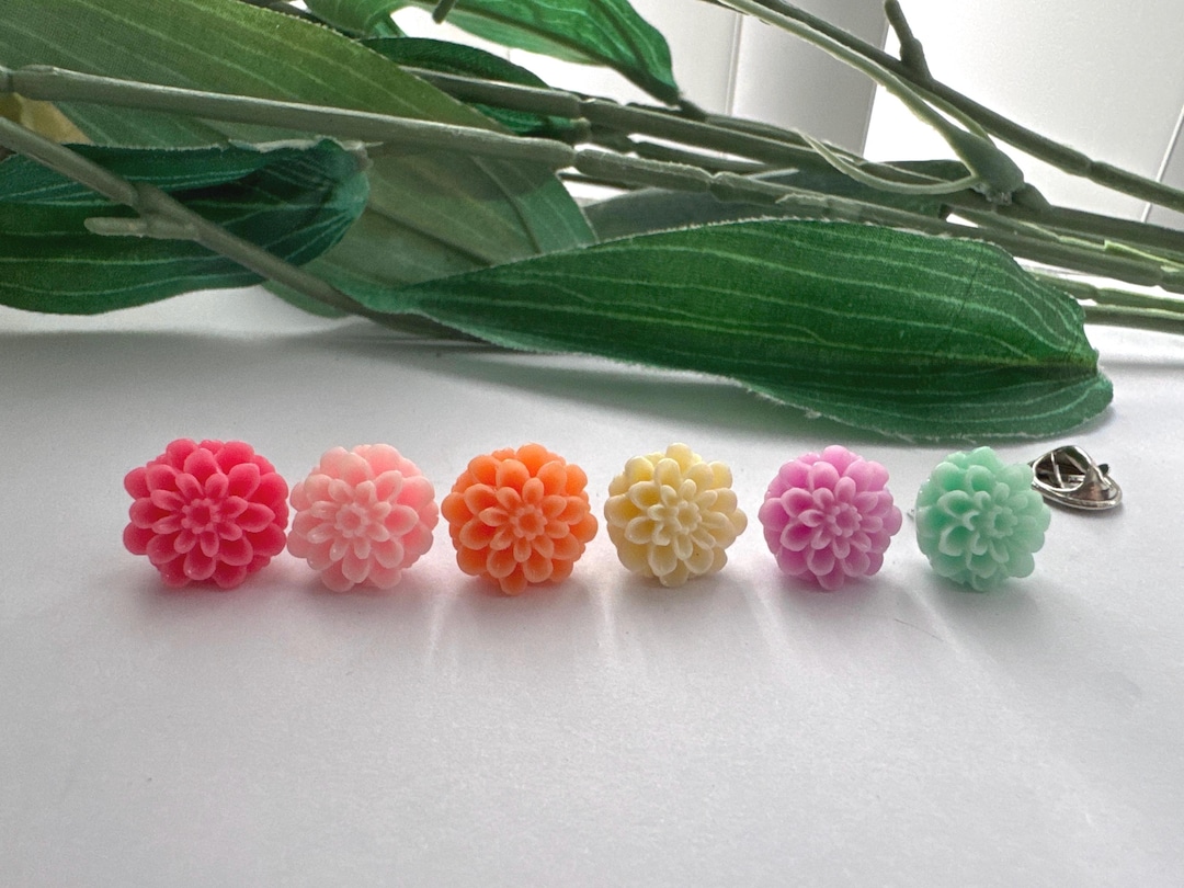 Flower Lapel Pin, Flower Pin, Lapel Pin, Blouse Accessories, Flower ...