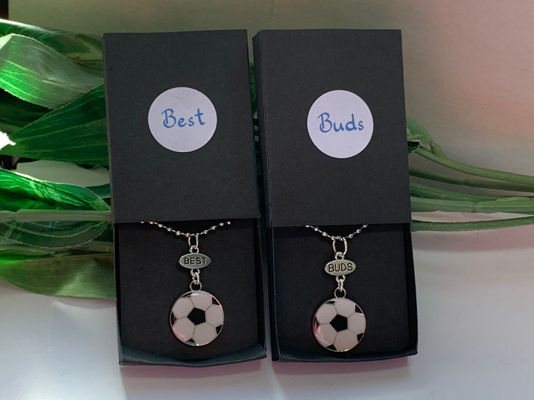 Boys Best Buds Football Necklace, Boys Best Friend Football Necklaces ...