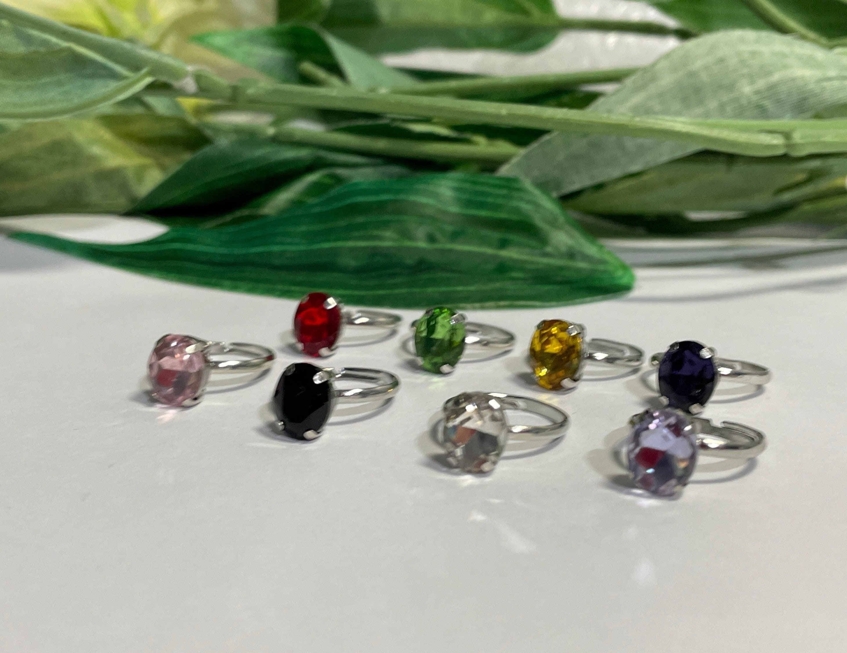 Child's Adjustable Oval Ring Kids Rings Girls Rings | Etsy