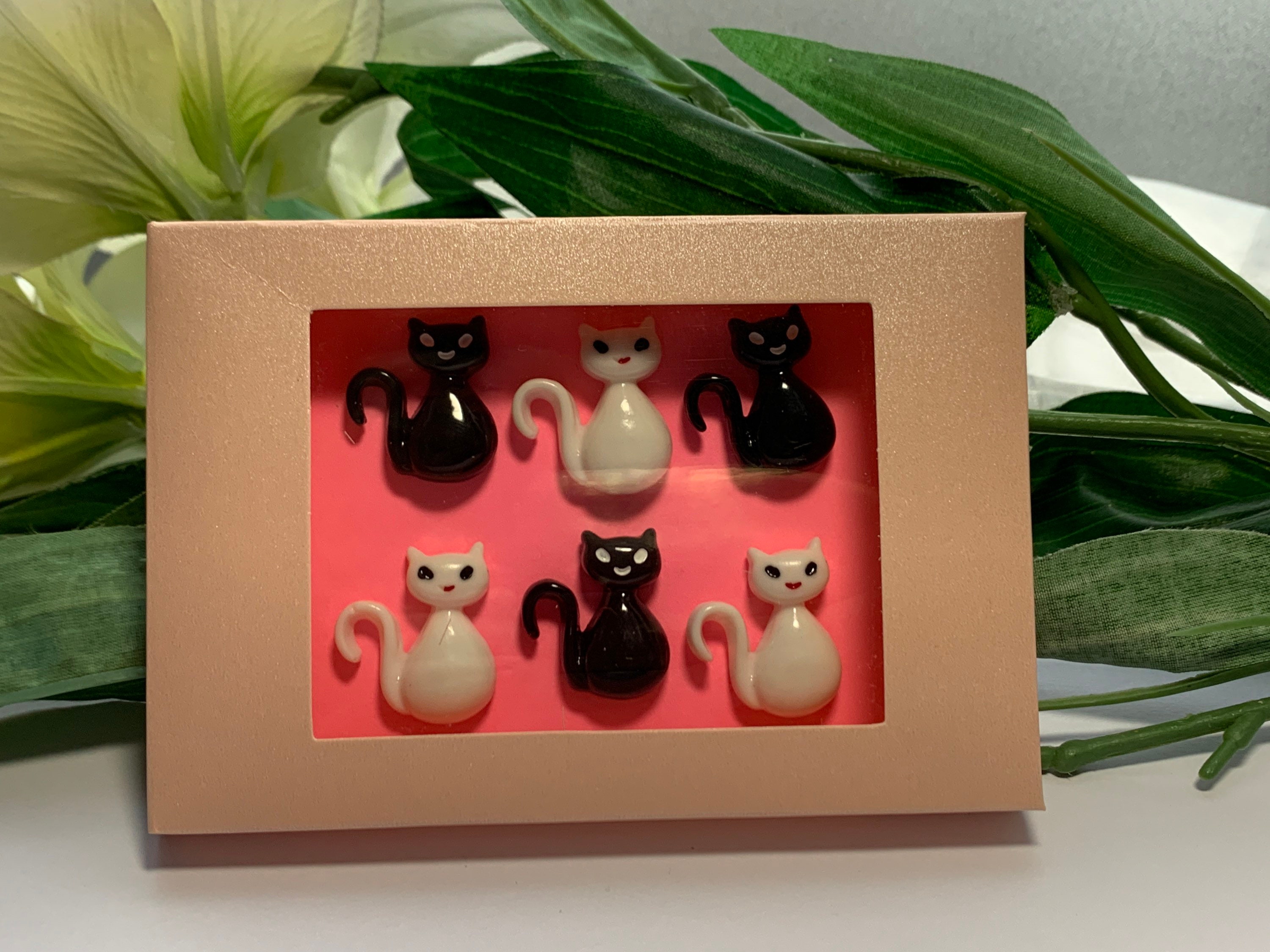 Set of 6 Cat Magnets Cat Magnets Fridge Magnets Locker - Etsy UK