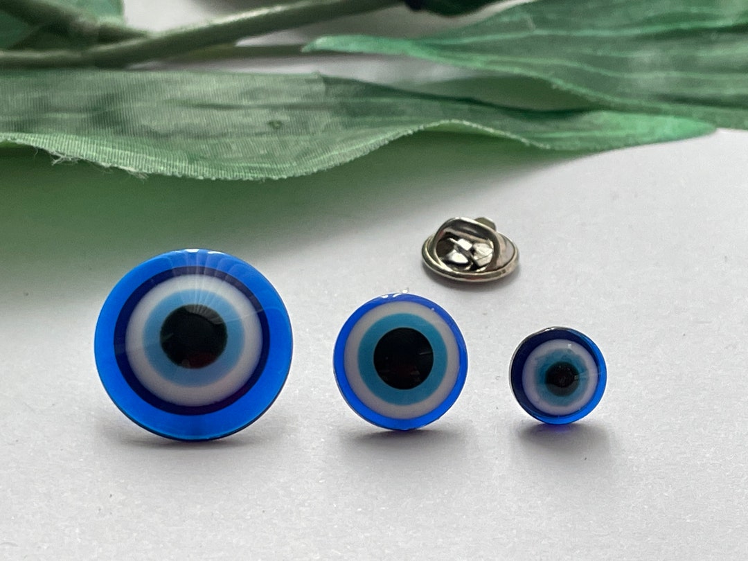 Evil Eye Lapel Pin, Evil Eye Tie Pin, Lapel Pin, Hat Pin, Lapel Pin ...