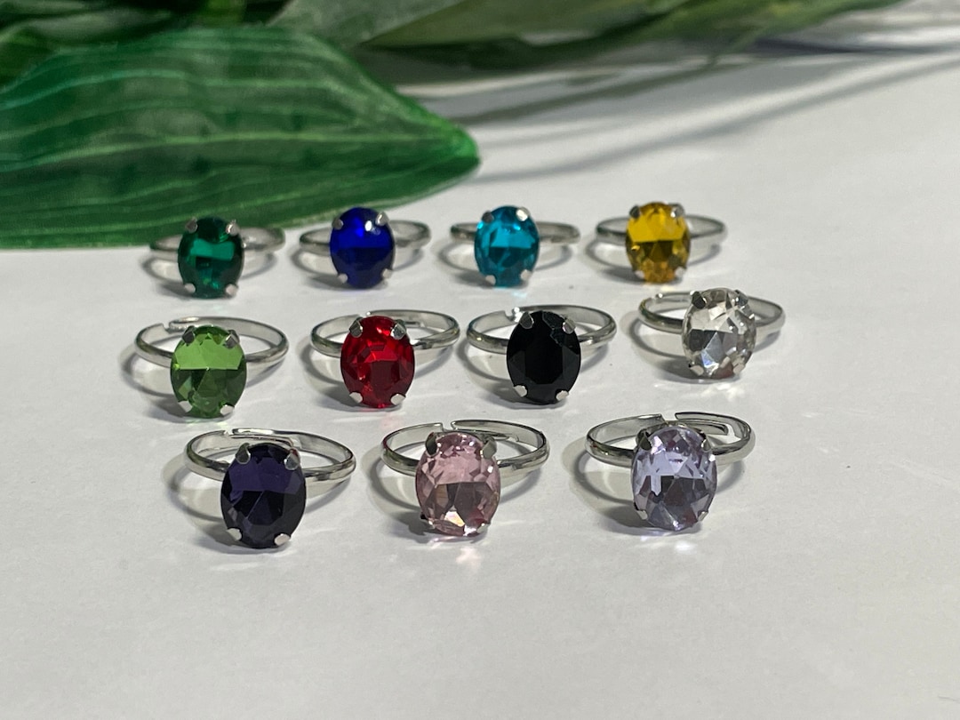 Child's Adjustable Oval Ring, Kids Rings, Girls Rings, Girls Birthday ...