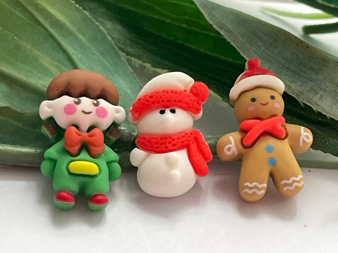 Bumper of 10 Mini Christmas Magnets, Christmas Magnets, Fridge Magnets ...