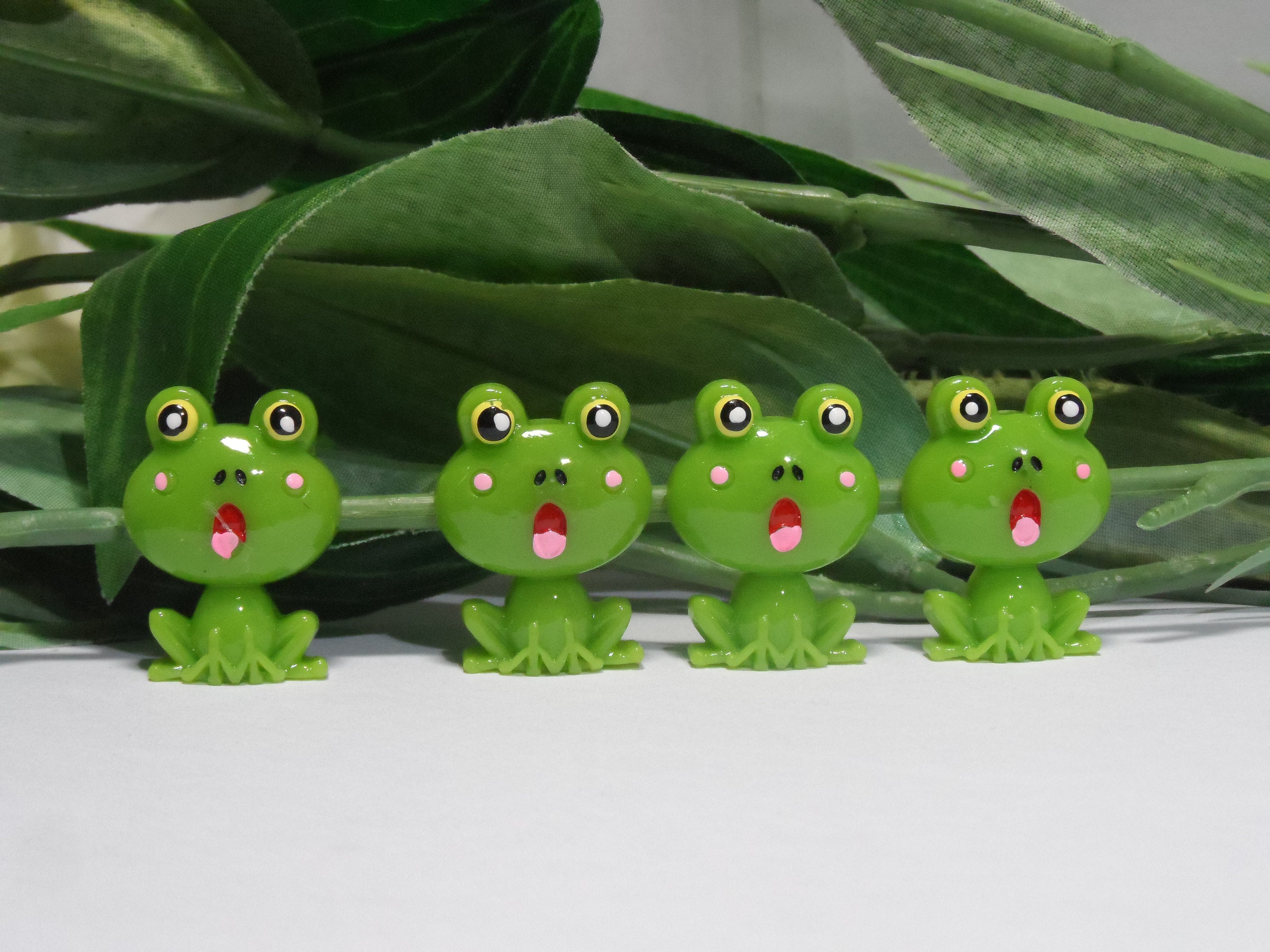 Set of 4 Frog Magnets Frog Magnets Fridge Magnets Locker | Etsy