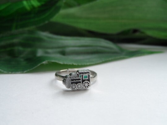 Childs Adjustable Train Ring Kids Rings Boys Rings Boys - Etsy