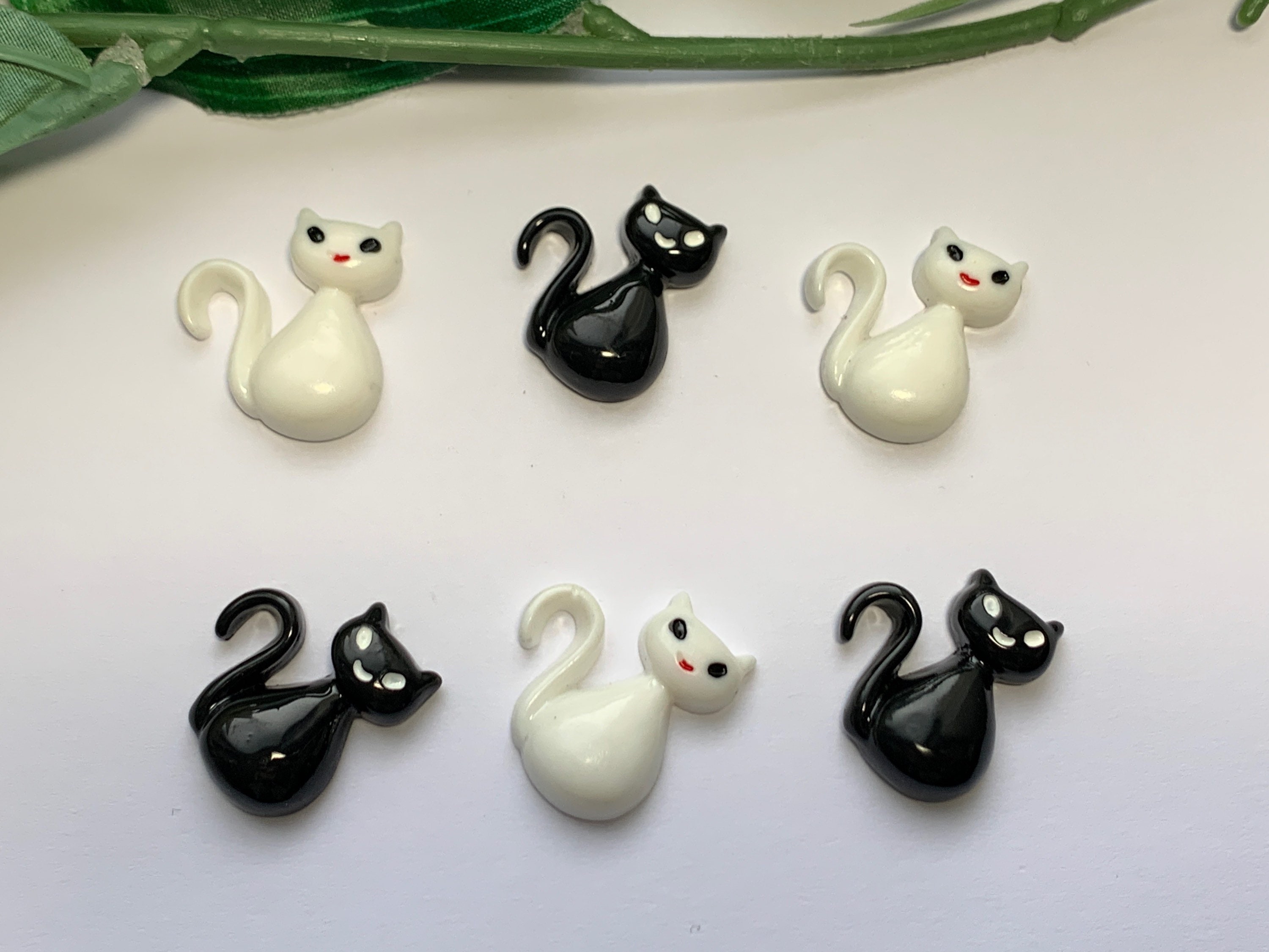 Set of 6 Cat Magnets Cat Magnets Fridge Magnets Locker - Etsy UK