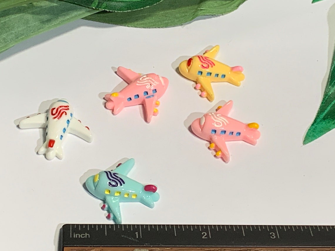 Set of 5 Aeroplane Magnets, Airplane Magnets, Fridge Magnets, Locker ...