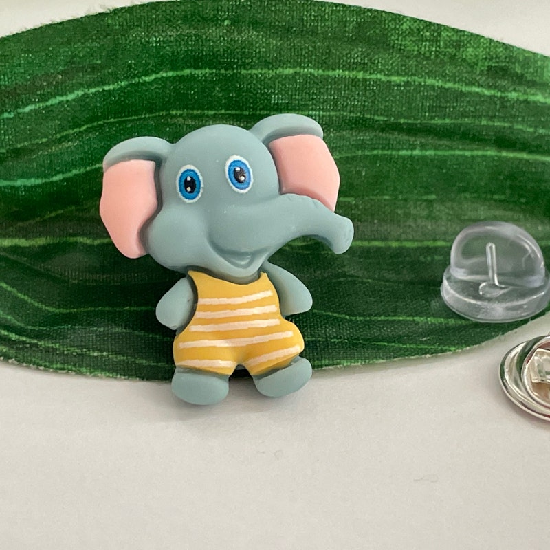 Elephant Lapel Pin - Etsy