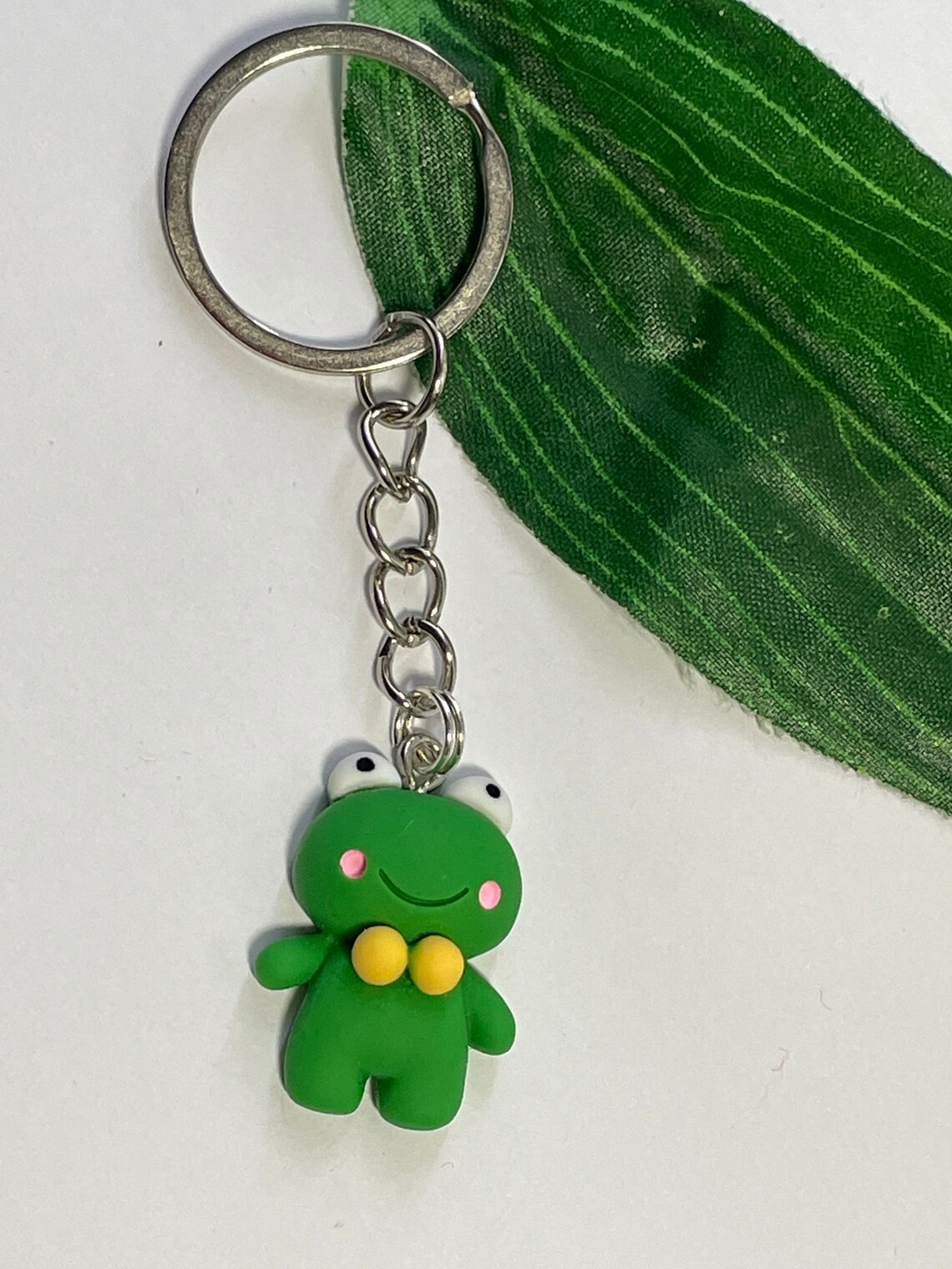 Frog Keychain, Novelty Keychain, Froggy Keyrings, Tween Gifts, Teen ...