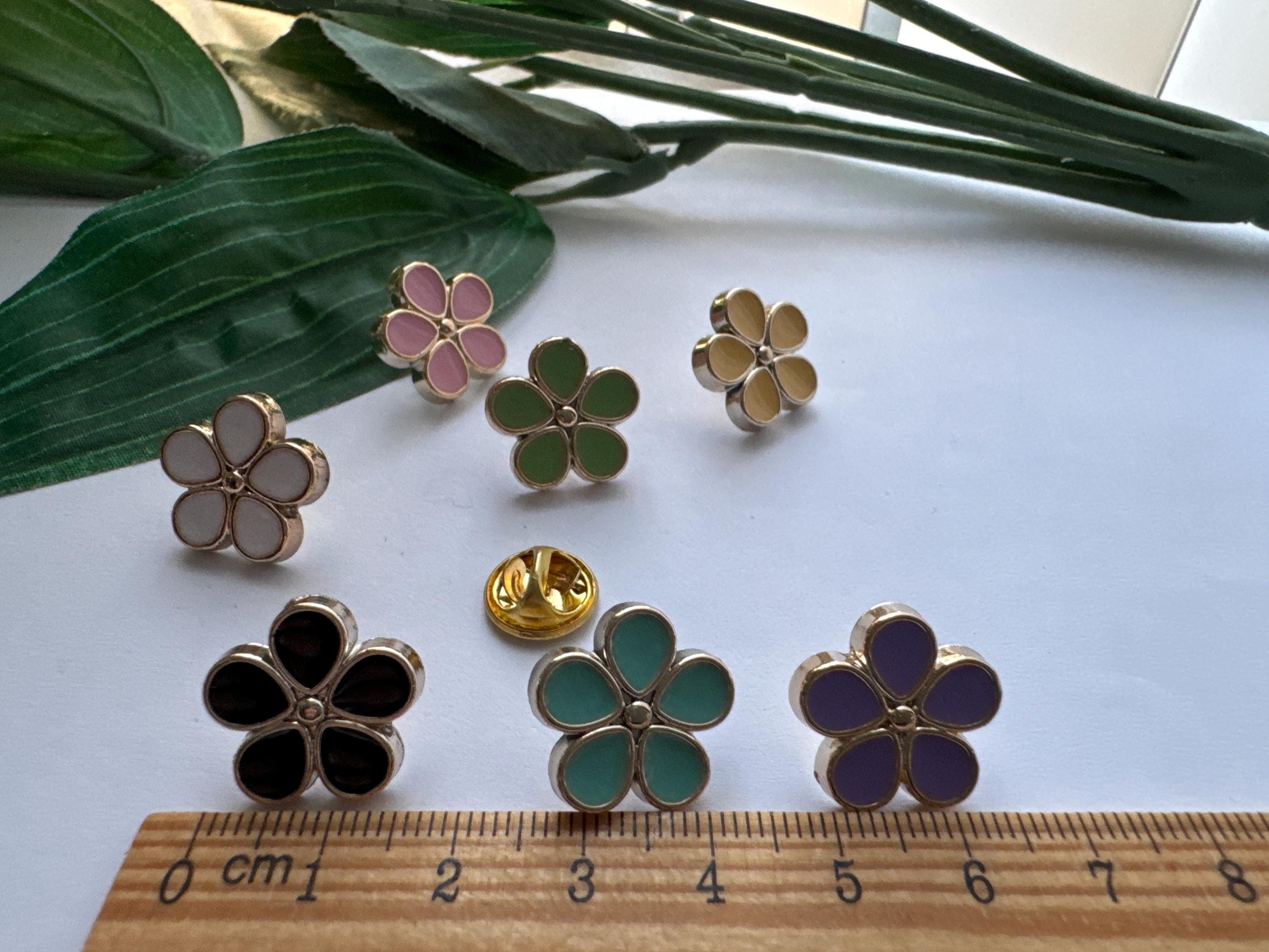 Flower Lapel Pin, Flower Pin, Lapel Pin, Blouse Accessories, Flower ...
