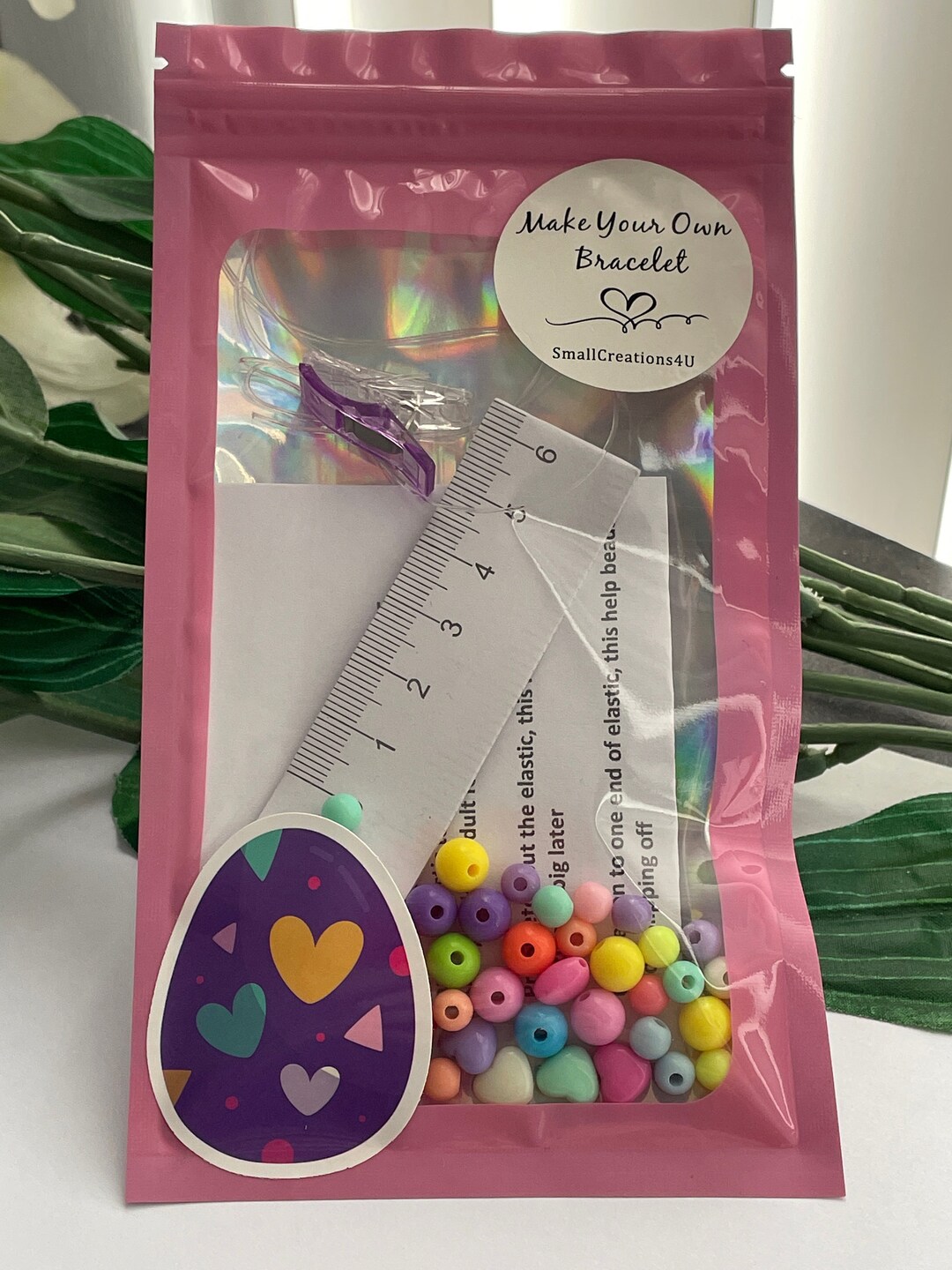 Make Your Own Custom Bracelets Kit, Easter Bracelets, Easter Gifts ...