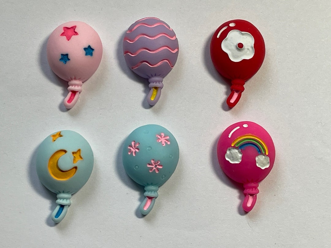 Set of 6 Balloon Magnets, Balloon Magnets, Fridge Magnets, Locker ...